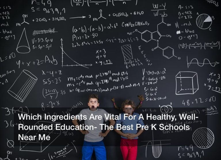 Which Ingredients Are Vital For A Healthy Well Rounded Education The Which Ingredients Are Vital For A Healthy Well Rounded Education The